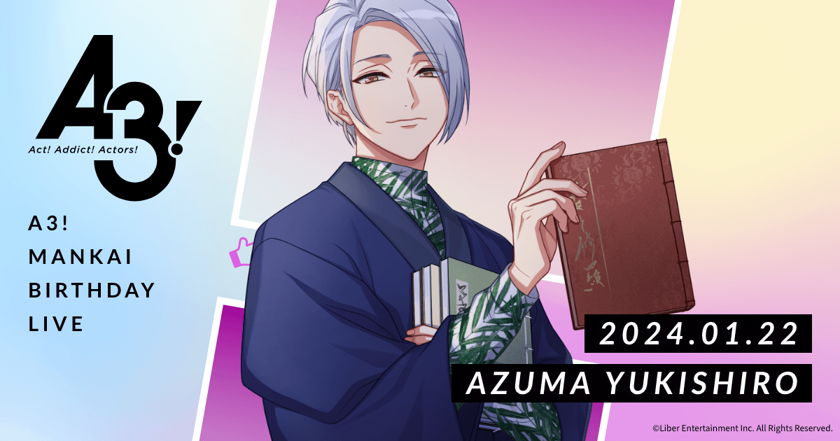 A3! MANKAI BIRTHDAY LIVE 雪白東｜【公式】A3!（エースリー）